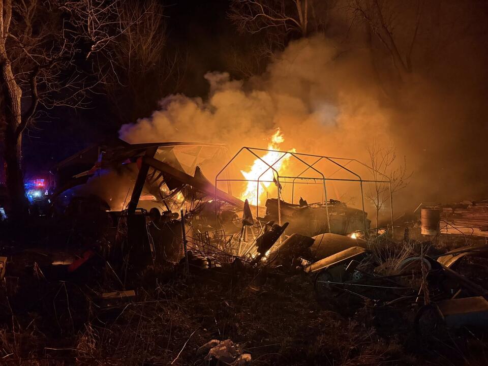Structure fire in Red Oak early this morning (4/14) - NewsBreak