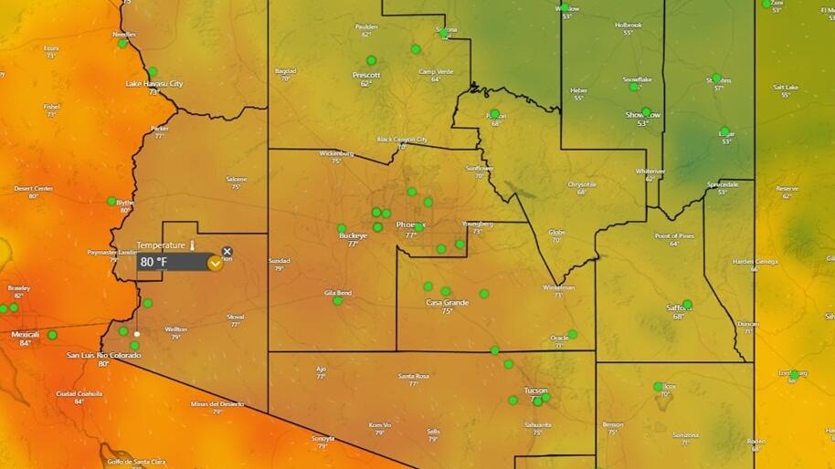 Southern Arizona: Near-Record Heat Expected Thursday and Friday — Big ...