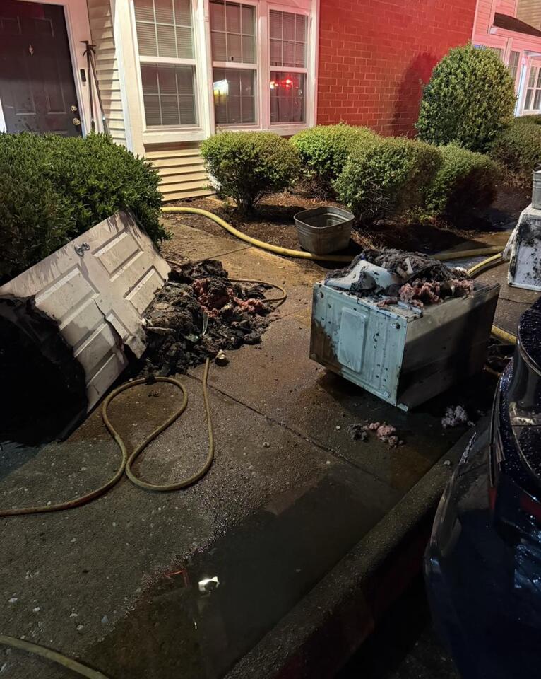 Clothes Dryer Sparks Fire In Virginia Townhome - NewsBreak
