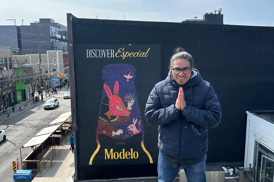 Mexican Street Art Icon Unveils Two New Murals In Toronto - NewsBreak