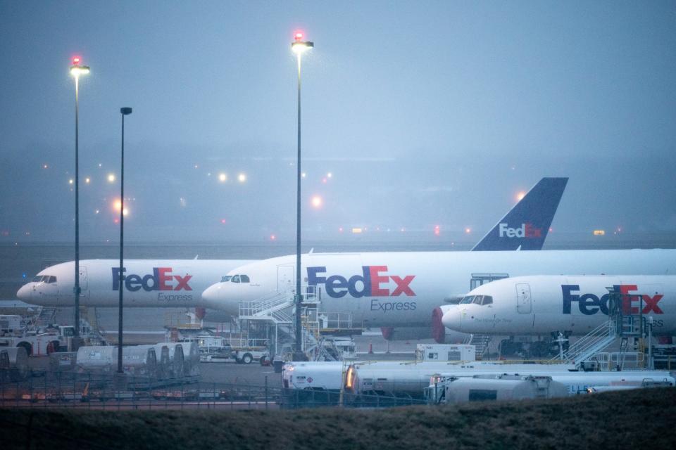 Winter storm hits FedEx hub in Memphis: A look at the impact and ...