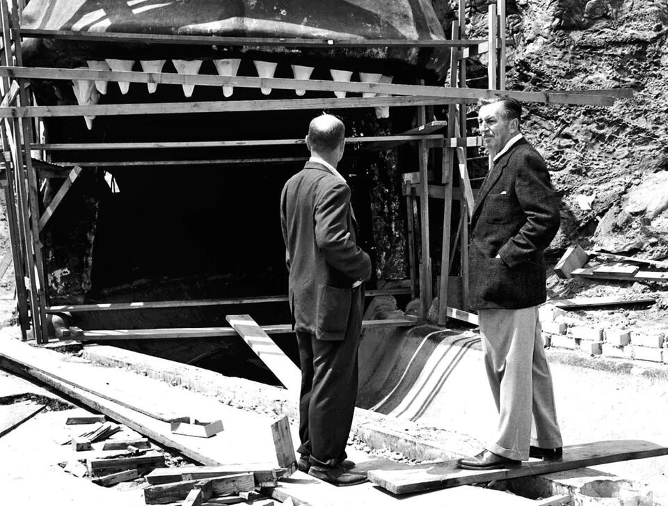 Walt Disney made up Disneyland as he went along during construction in ...