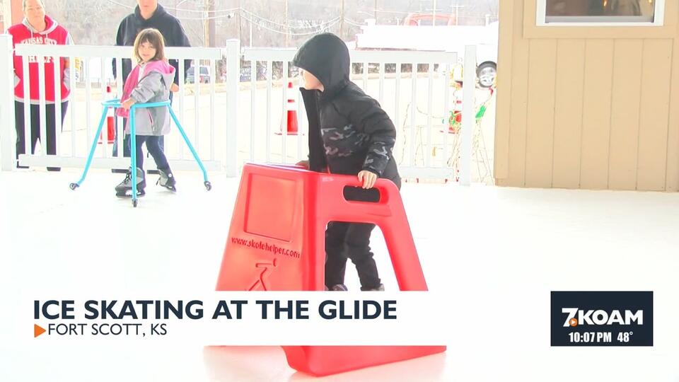 Ice skating at The Glide in Fort Scott - NewsBreak