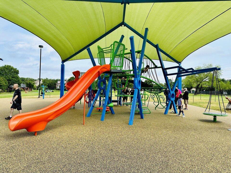 Lewisville's Austin Kent Ellis Park recognized for inclusive playground ...