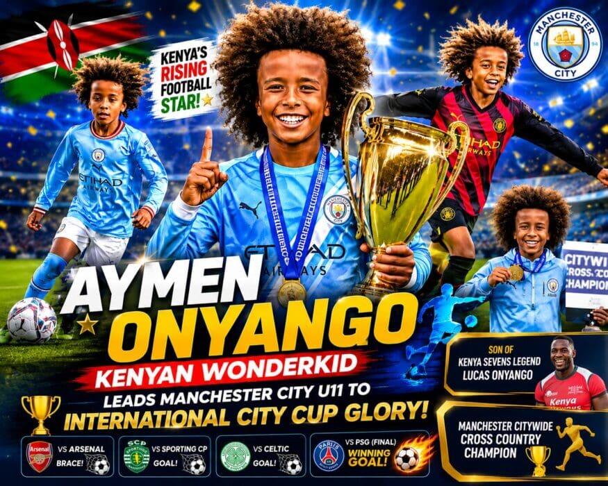 Aymen Onyango: Kenyan Wonderkid Shines at Man City Cup - NewsBreak