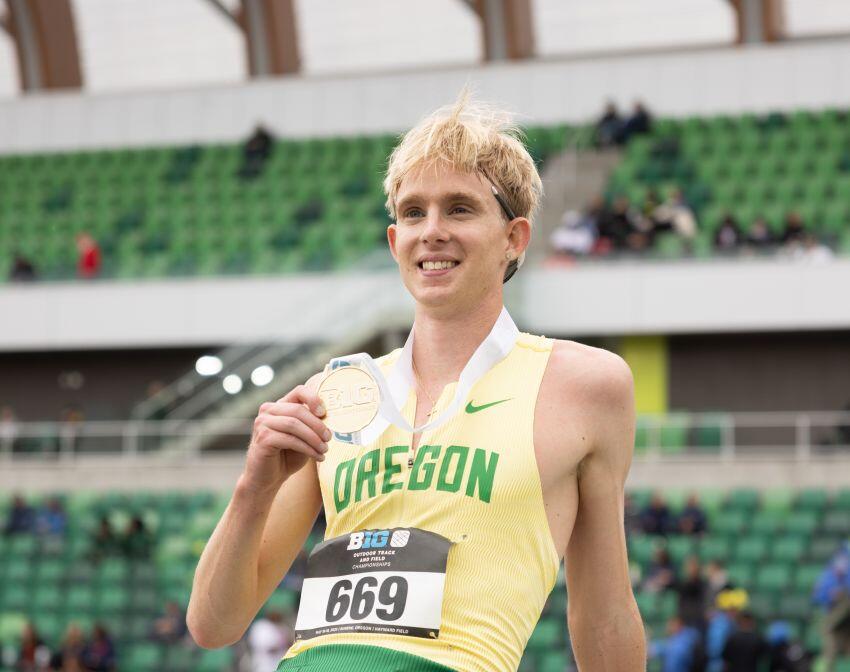 Rapid City Stevens grad Simeon Birnbaum sets Big Ten record in 5,000 ...