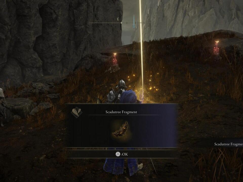 Pillar Path Cross Site of Grace Scadutree Fragment