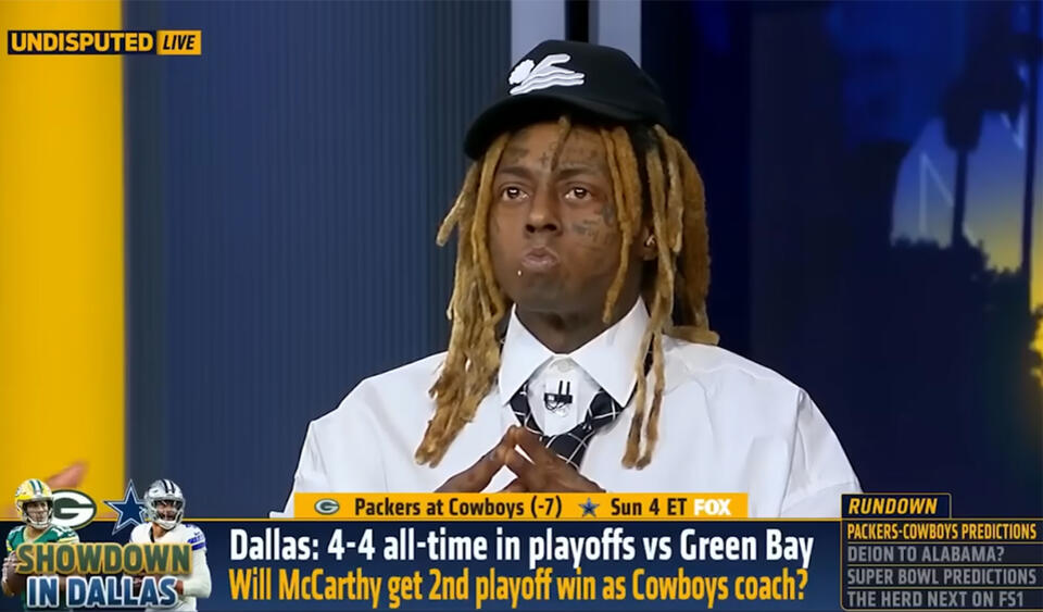 Lil Wayne Talks Green Bay Packers vs. Dallas Cowboys NFL Game, Confirms ...
