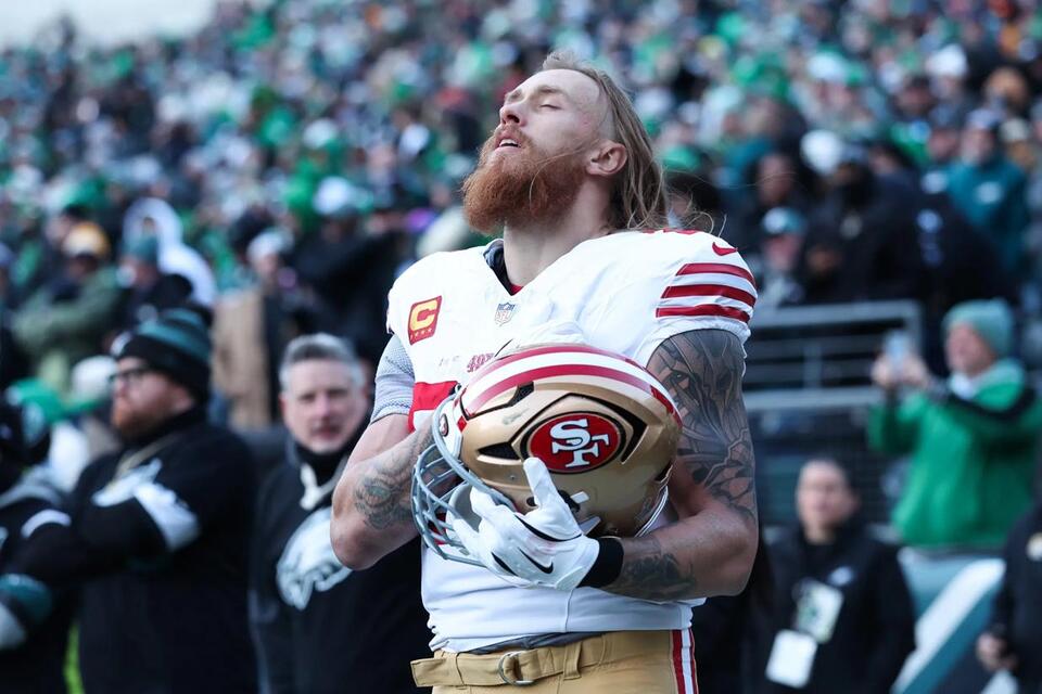 George Kittle Reacts to 49ers’ TE Coach Brian Fleury Becoming Rival ...