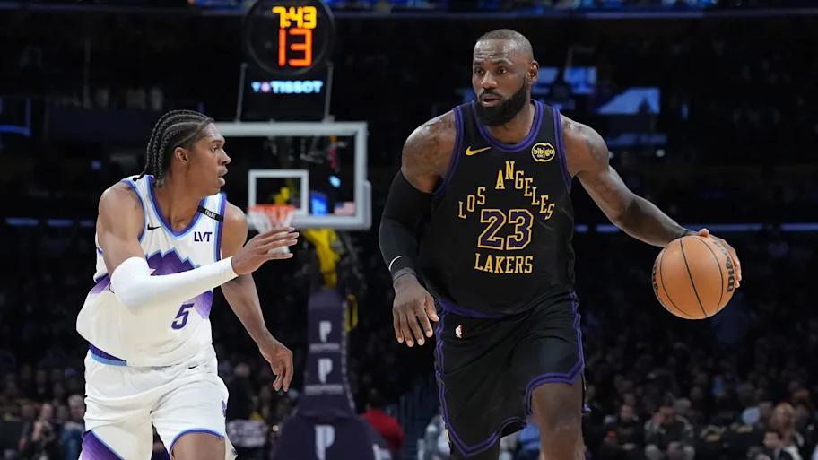 Inside LeBron James’s Historic Season Debut With the Lakers - NewsBreak