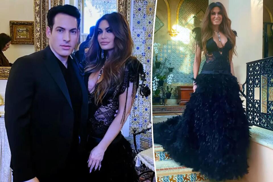 Kimberly Guilfoyle shows Donald Trump Jr. what he’s missing in glam lace gown at Mar-a-Lago bash ...