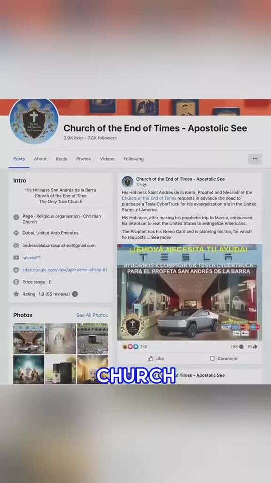 The Church of the End of Times claims to sell plots of land in Heaven ...