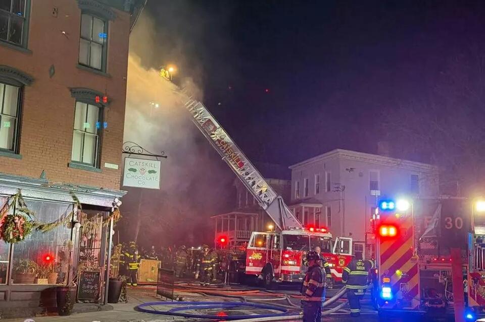 Fire Department Battles Fatal Fire in Upstate New York Building - NewsBreak