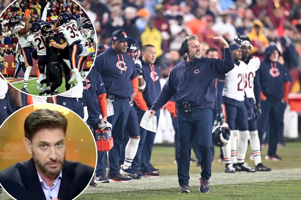 Bears coach Matt Eberflus mocked for ‘dumbest’ comment after Hail Mary ...