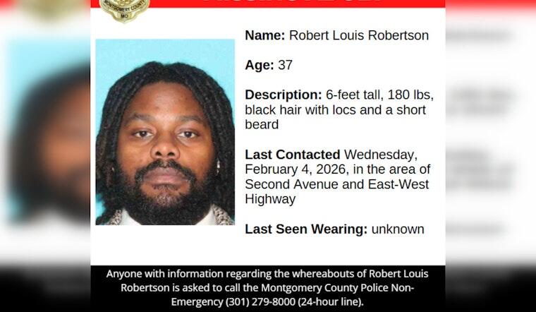 Montgomery County Police Seek Public's Help to Locate Missing 37-Year ...
