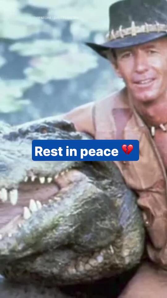 Crocodile Dundee star dies at 90-years-old. Rest in peace ️ - NewsBreak