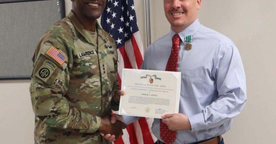 Police officer honored for saving retired two-star general - NewsBreak