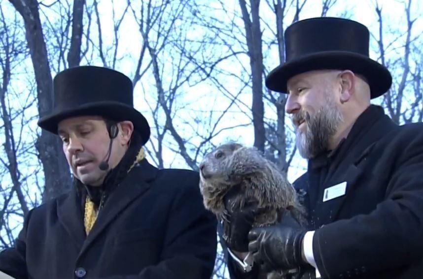 Groundhog predicts 6 more weeks of winter on his annual day - NewsBreak