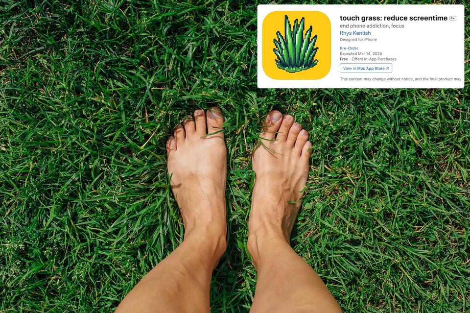 This app makes you literally touch grass before you can use social ...