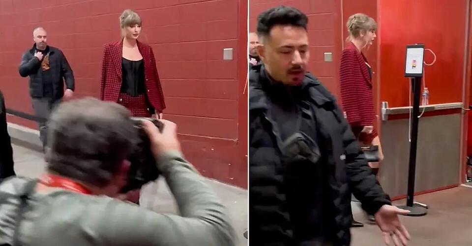 WATCH: The Moment Taylor Swift's Bodyguard Clashed With Photographers ...