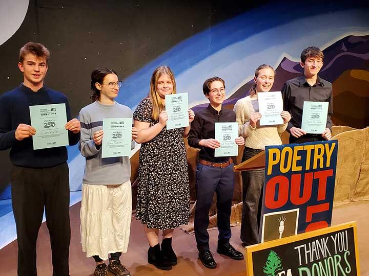 Parkinson repeats as Poetry Out Loud winner - NewsBreak