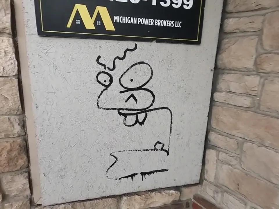 Hazel Park man arrested for Beavis graffiti around Detroit