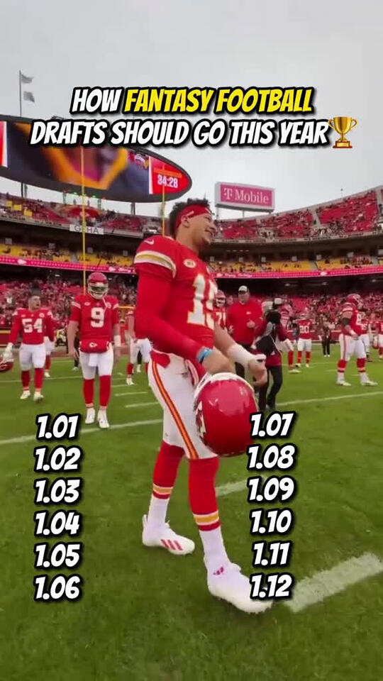 Fantasy Football 1st Round Mock Draft fantasyfootball ...