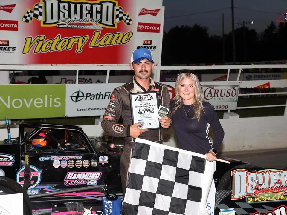 Tyler Thompson Takes Lead from Dave Shullick Jr. on Final Lap to Secure ...