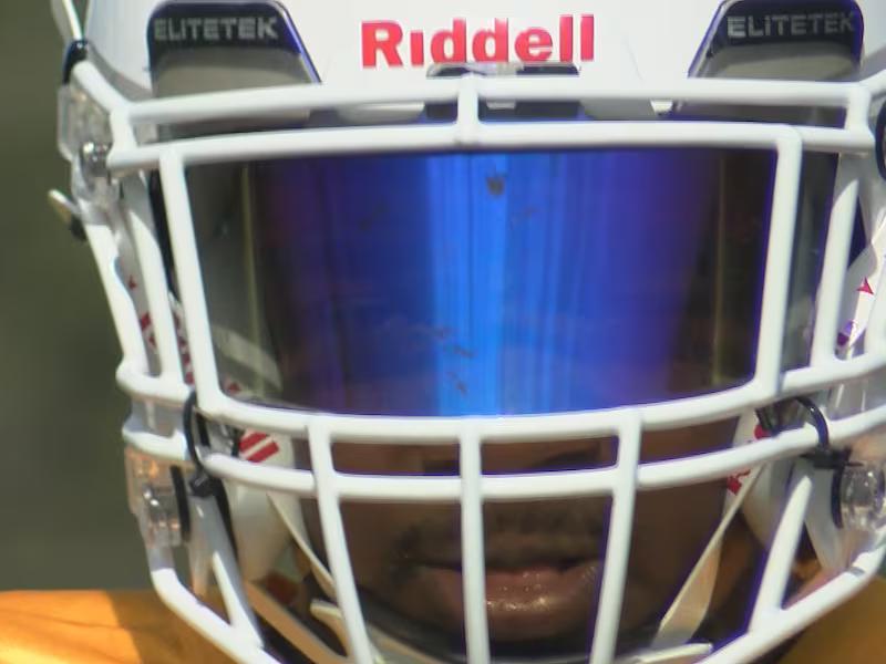 Legacy High School keeps football players safe during practice in ...