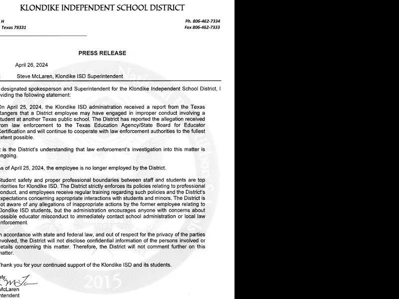 Texas Rangers investigating report of improper conduct between student ...