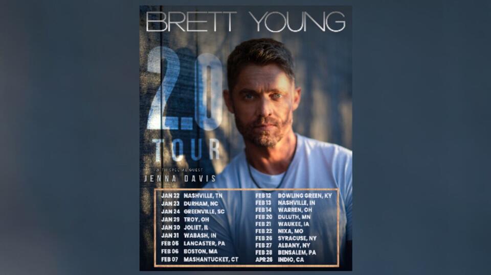 From sneaking in to headlining, Brett Young's got history with the ...