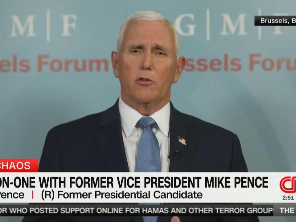 Mike Pence Praises Mike Johnson for ‘Moral Courage’ in the Face of MAGA ...