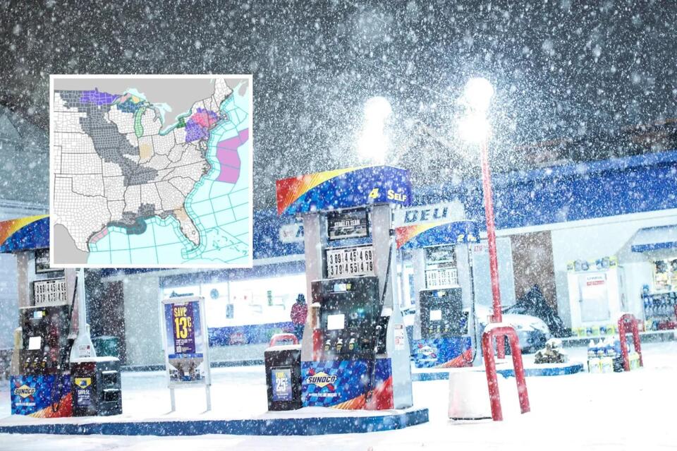 Winter Storm Warnings as 18-Inch Snow to Strike—‘Travel Will Be ...