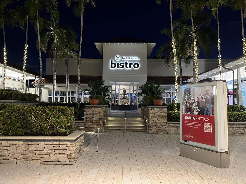 You can dine and recline in a reinvented movie theater at The Falls ...