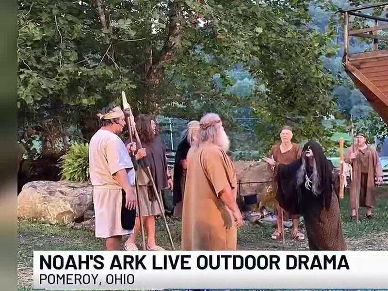 Noah's Ark live outdoor drama in Pomeroy, Ohio