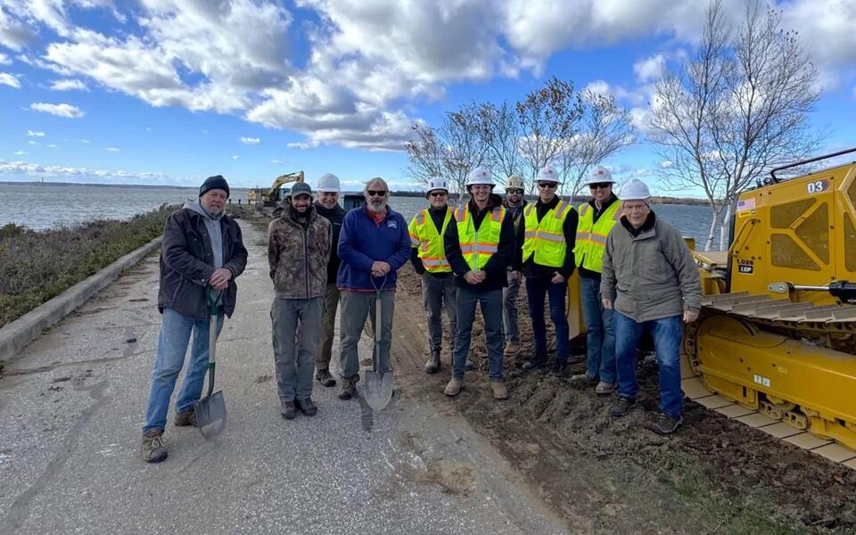 Boat launch construction begins at Mitchell Field - NewsBreak