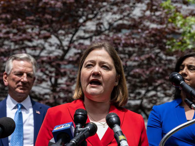 Iowa Attorney General attends Trump trial in New York