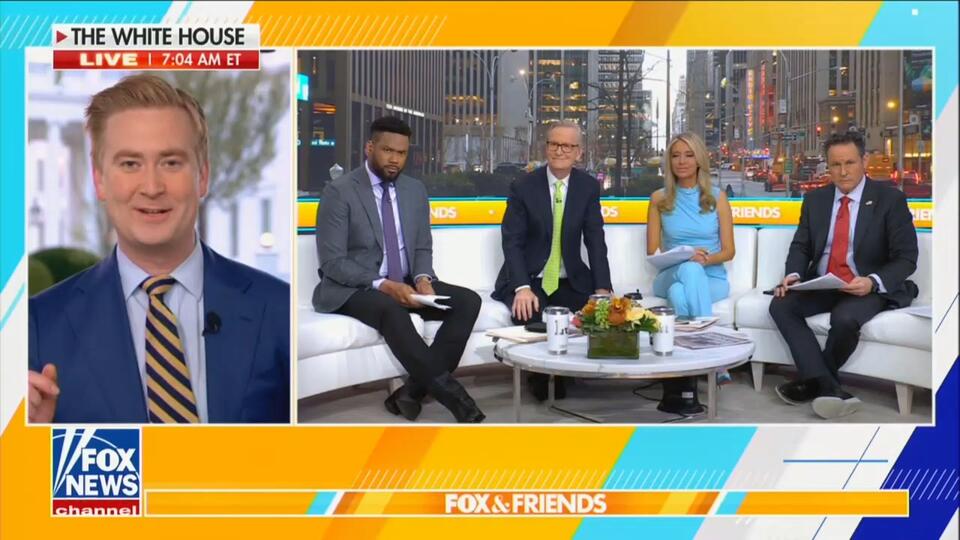 Fox’s Peter Doocy Mocks Trump Admin Over Cabinet Group Chat: ‘Well ...