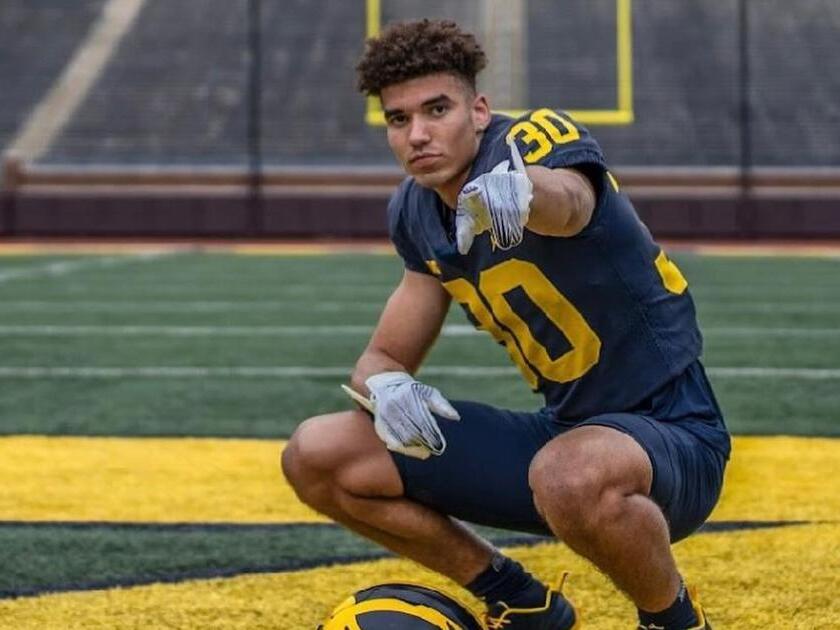 LSU WR commit Derek Meadows visiting Michigan as Wolverines host No. 1 ...