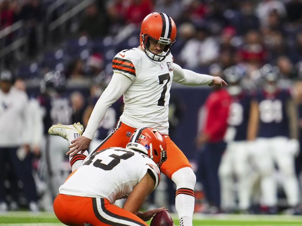 Dustin Hopkins unlikely to return for Browns this week