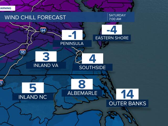 First Warning Forecast: Very cold & windy with snow, rain, and ice this ...