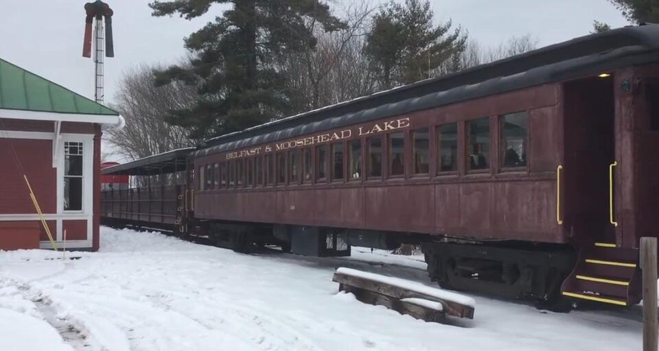 Take A Scenic Maine Winter Train Ride For The Whole Family - NewsBreak
