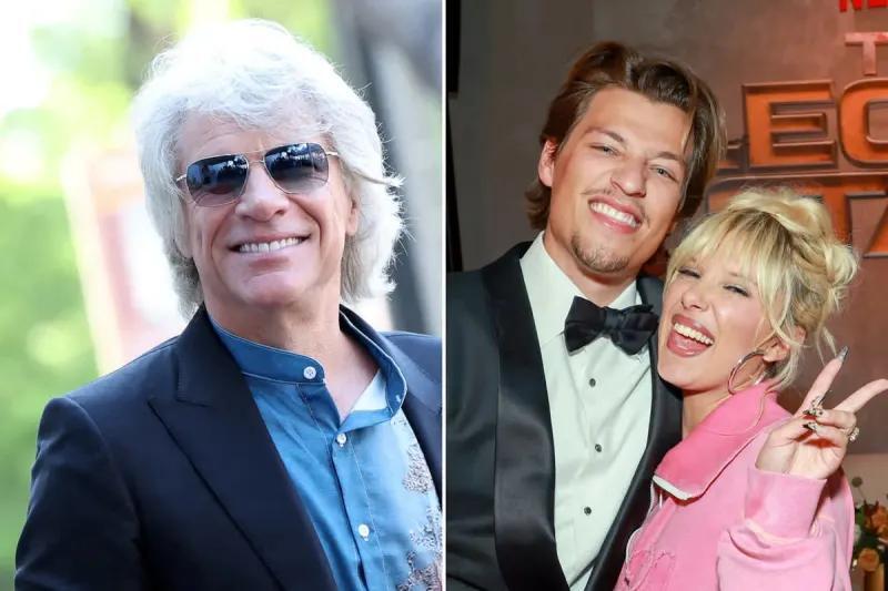 Jon Bon Jovi shares adorable update on Millie Bobby Brown and Jake ...