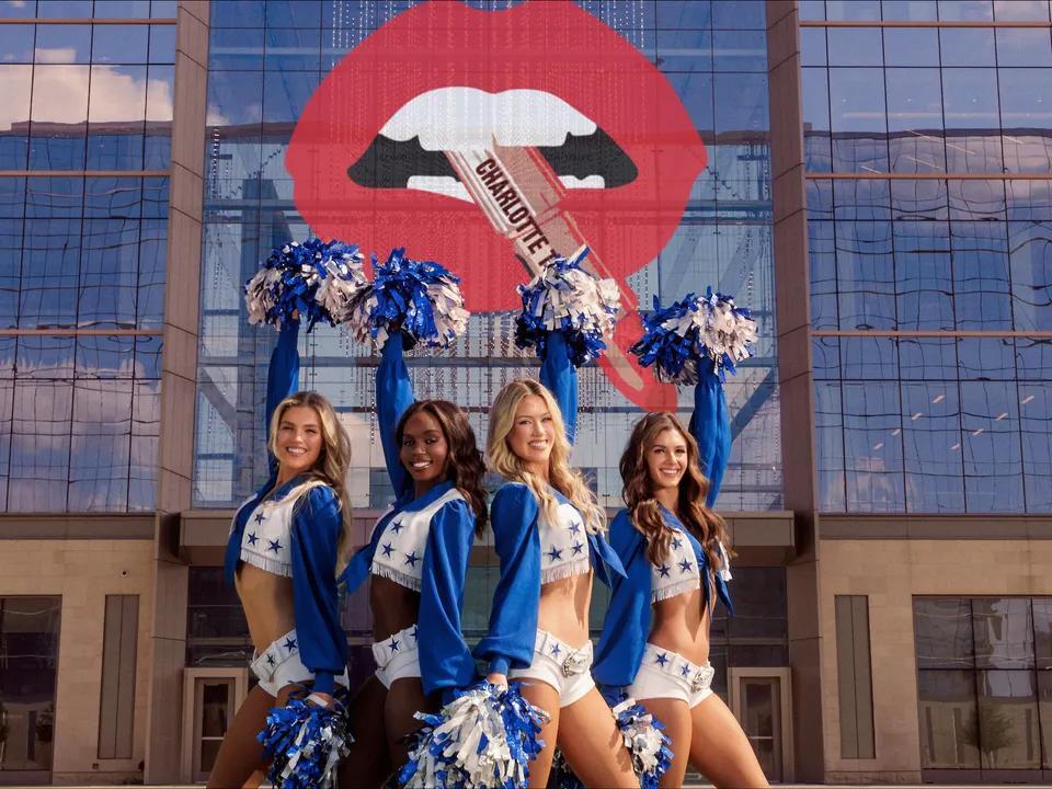 Dallas Cowboys Cheerleaders Just Made Charlotte Tilbury Its First-Ever ...