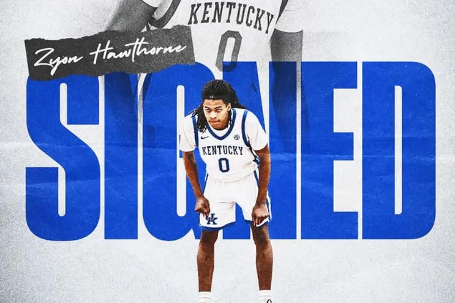 Zyon Hawthorne, brother of Braydon Hawthorne, signs with Kentucky ...