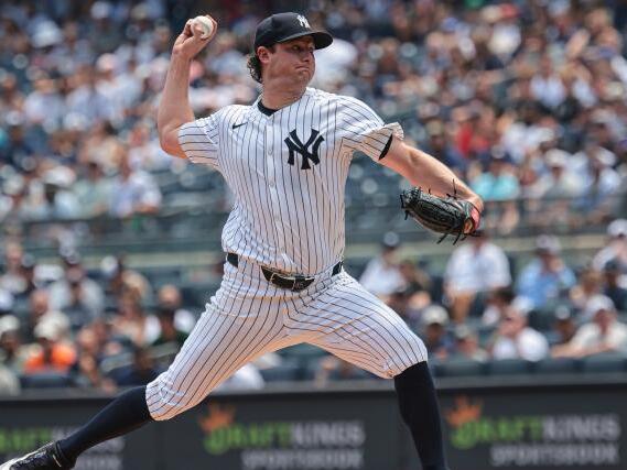 Yankees' Gerrit Cole was not happy about Rafael Devers' home run ...