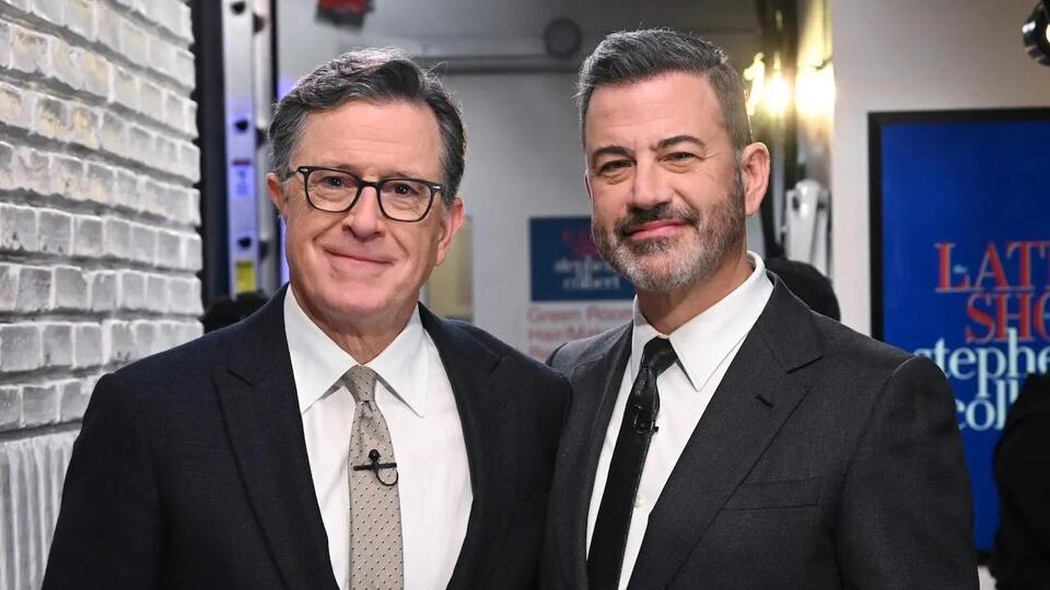 Jimmy Kimmel and Stephen Colbert Guest on Each Other’s Late-Night Shows ...