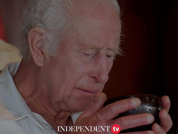 King Charles sipped traditional ava root tea during a Samoan ceremony ...