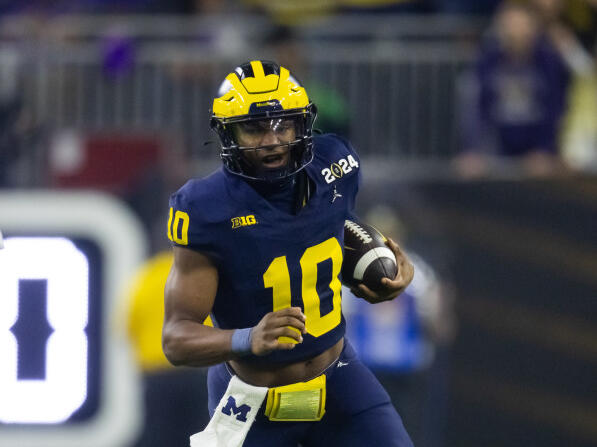 Dual-threat Alex Orji emerging as Michigan Wolverines' likely starter ...