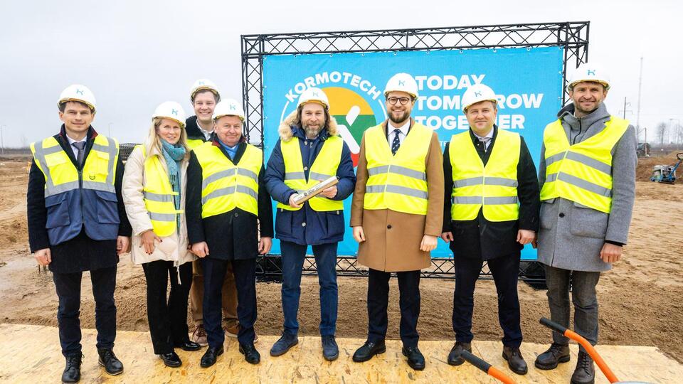 Kormotech breaks ground on €60 million pet food plant in Lithuania ...
